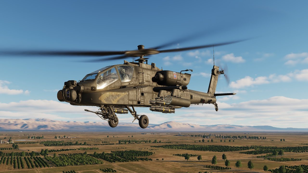 DCS World Apache Shot Down - YouTube