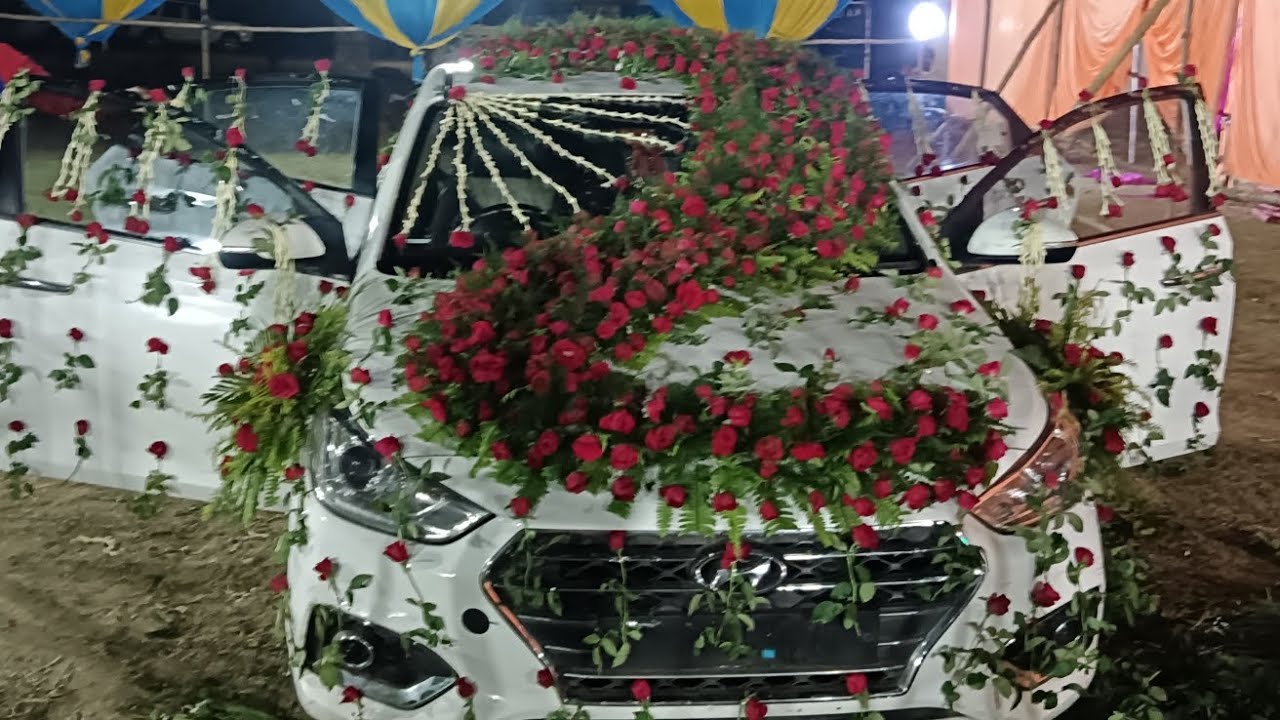 Gadi decoration kaise ho raha hai dekhiae sajavat new design s design💖💖 ...