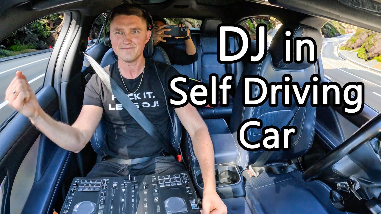 DJ in Waymo | First Ever DJ Live in a Self Driving Car - YouTube