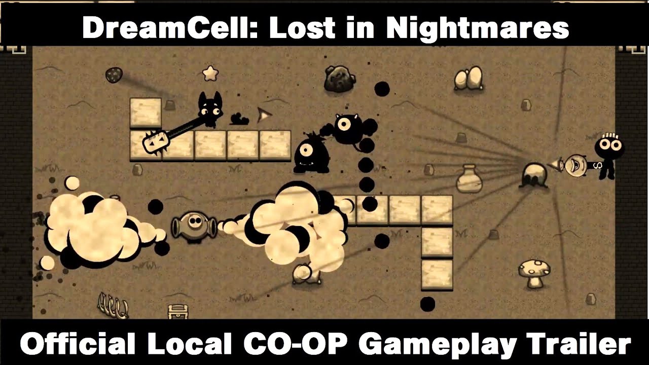 DreamCell: Lost in Nightmares - Official Local CO-OP Gameplay Trailer ...