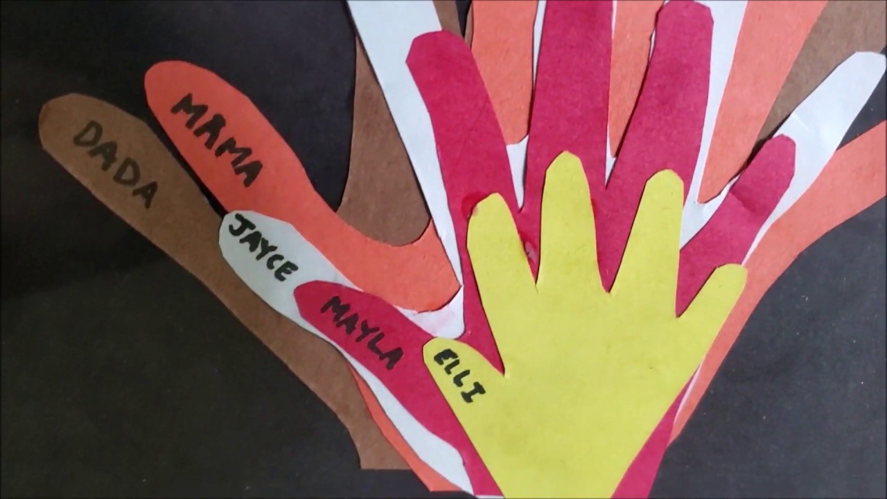 Quarantine 2020 Family Arts & Crafts || Hand Prints Keepsake - YouTube