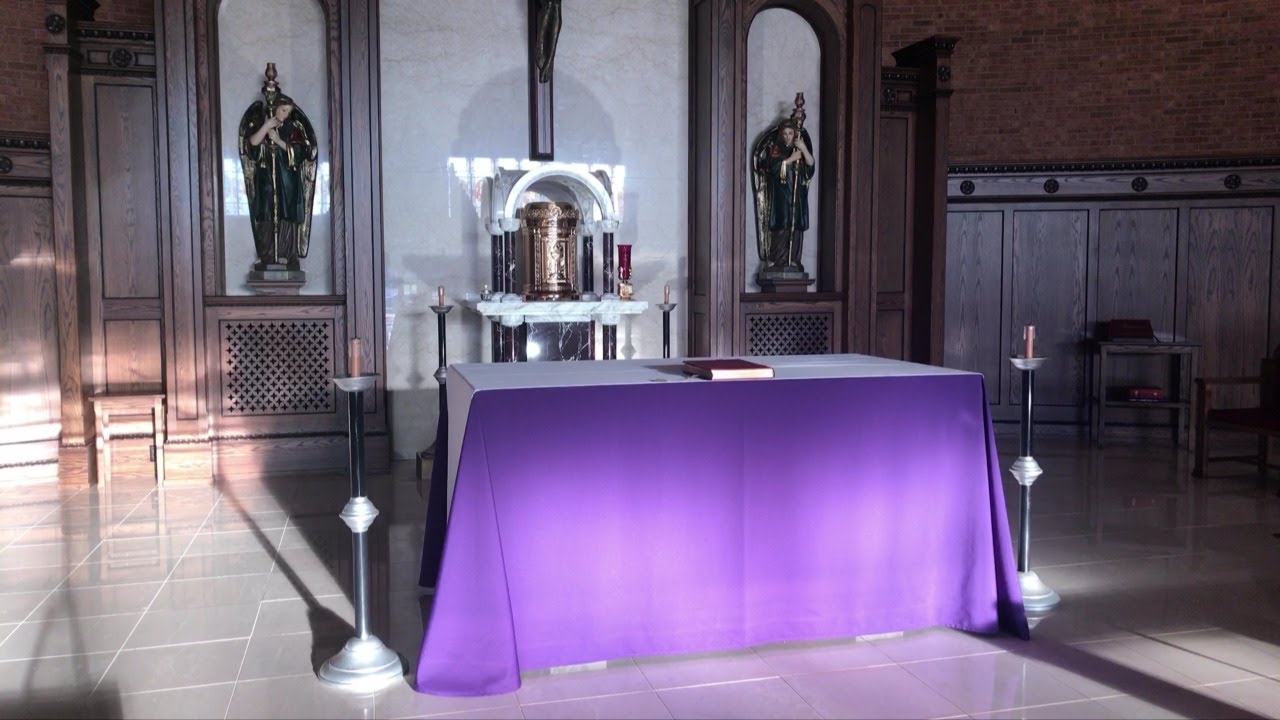 St. Matthew Vigil of the 3rd Sunday of Lent - YouTube