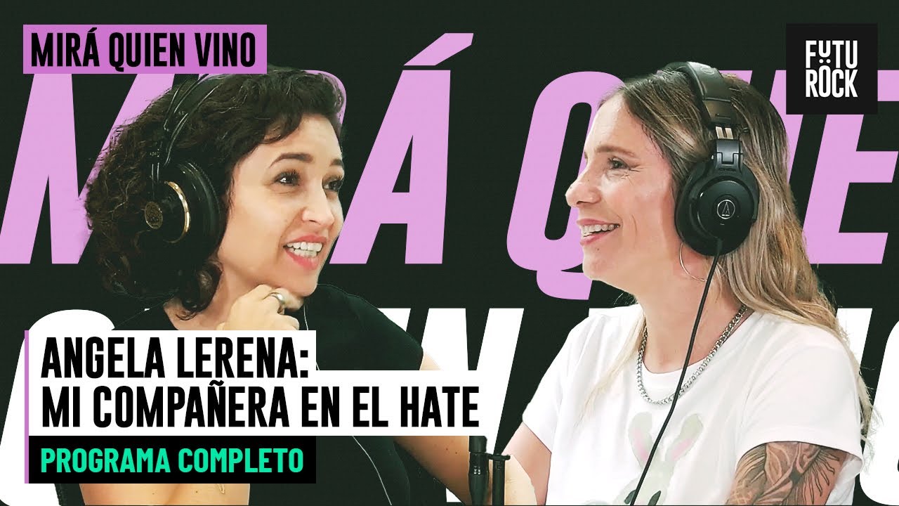 ANGELA LERENA en MIRÁ QUIÉN VINO con JULIA MENGOLINI - YouTube