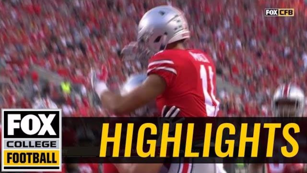 J.T. Barrett passes to Austin Mack for his 1st career TD catch ...