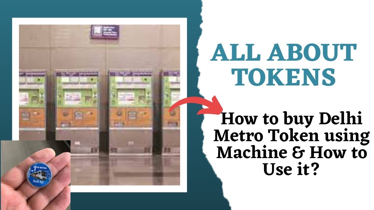 How to buy token using Metro Machine - Metro Machine से टोकन कैसे ले ...