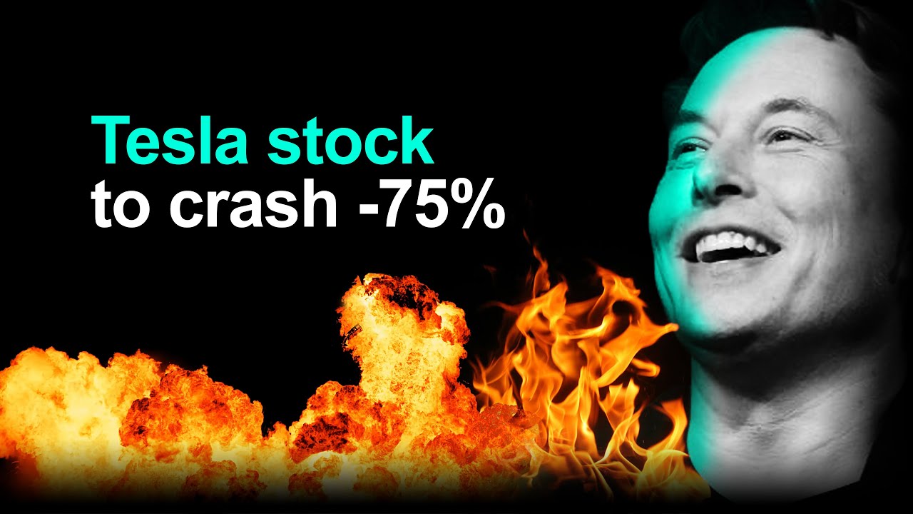 Tesla Stock WAY Overvalued, Will Fall -75% Says Analyst - YouTube