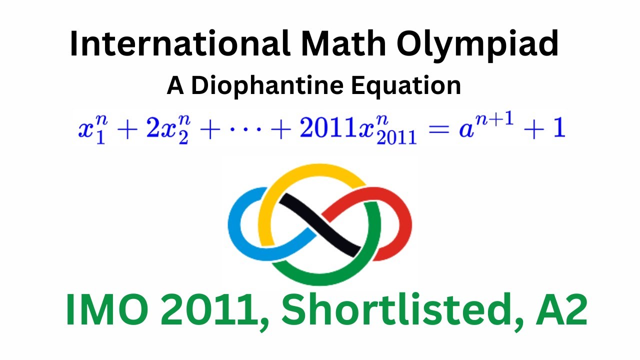 IMO 2011, Shortlisted Algebra Problem A2 - YouTube