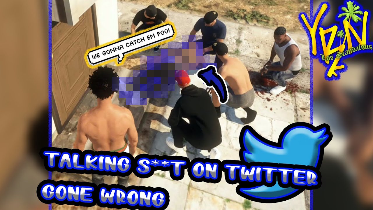 Talking TRASH ON TWITTER GONE WRONG | YBN Los Scandalous - YouTube