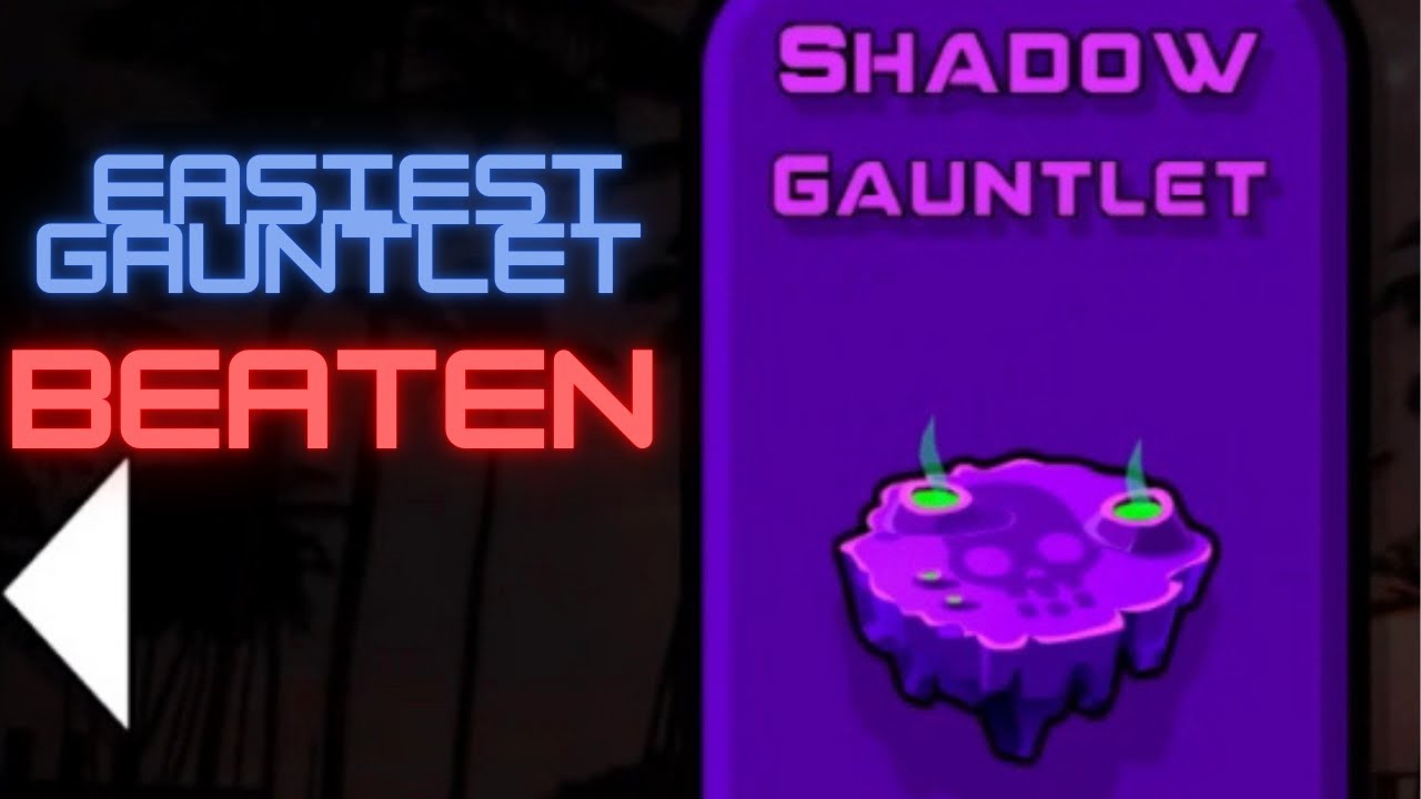 Easiest gauntlet in Geometry dash Beaten - YouTube