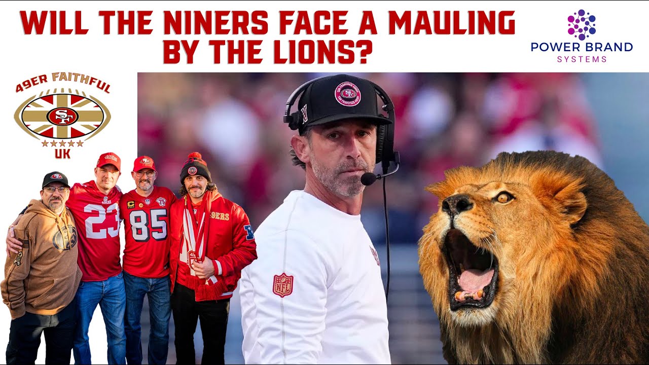 Will the Niners face a mauling by the Lions? - YouTube