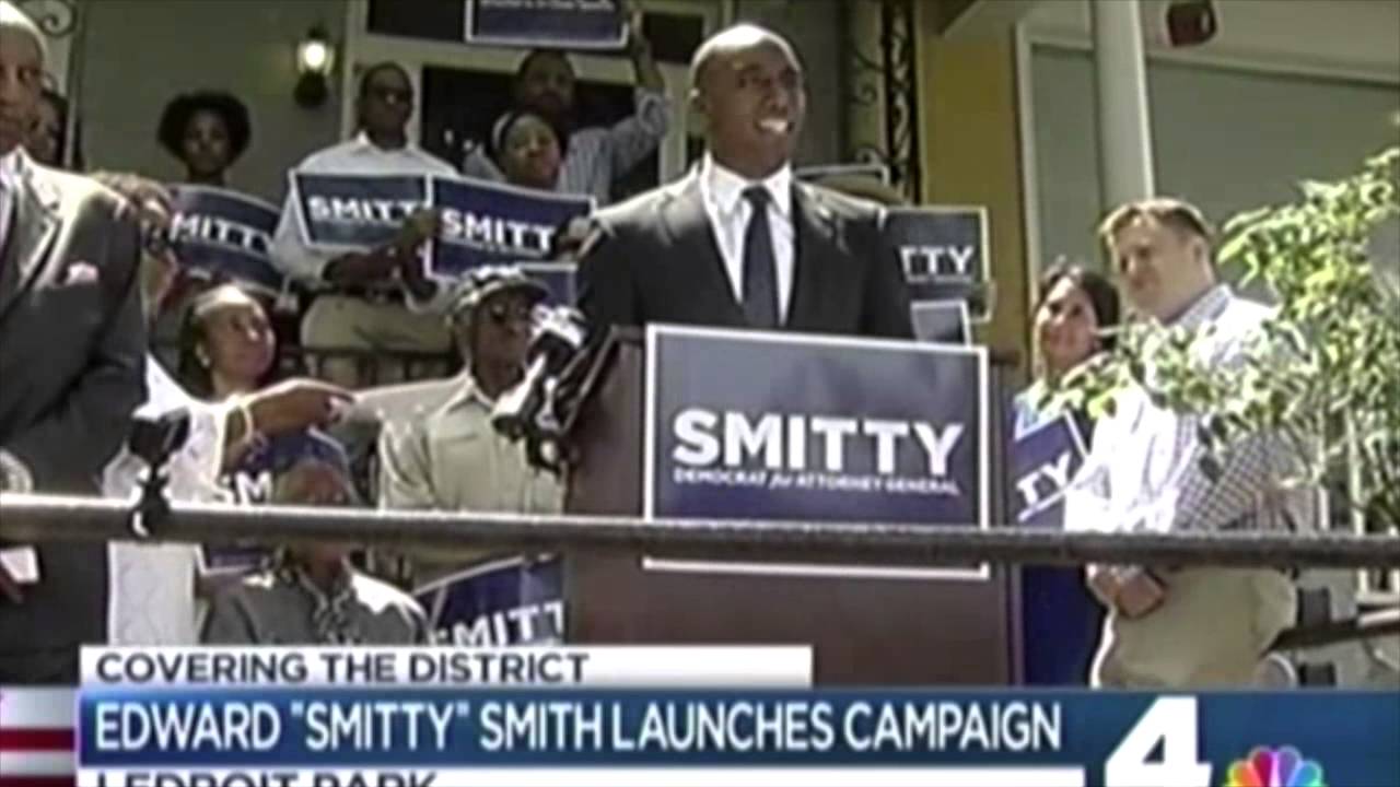 Edward "Smitty" Smith Launches Campaign for DC Attorney General (NBC 4 ...