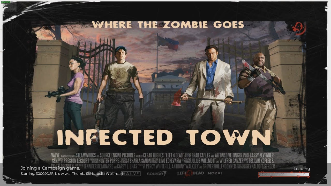 L4D2 Custom Campaign | Infected Town (w/@3000josf @thumb1908 @dnat423 ...