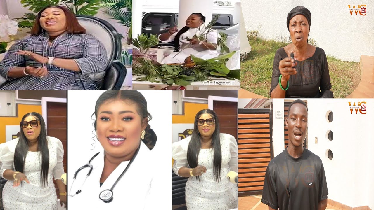 DR GRACE BOADU CEO OF GRACE GIFT HERBAL D!3D AFTER RETURNING FROM ...