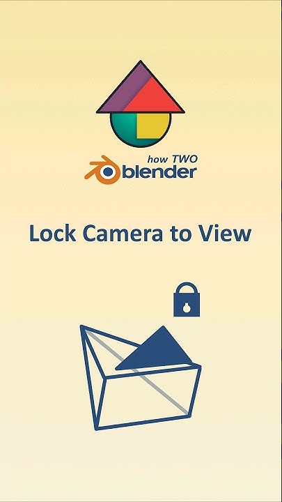 Lock Camera to Viewport - #blender #tutorial - YouTube