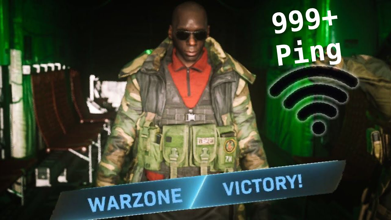 Best AFRICAN WARZONE Player Tries Solos but my PING SAID NO - YouTube