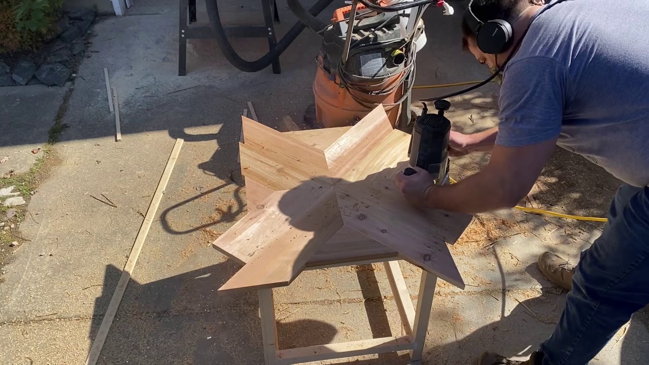 Using a flush trim router bit - YouTube