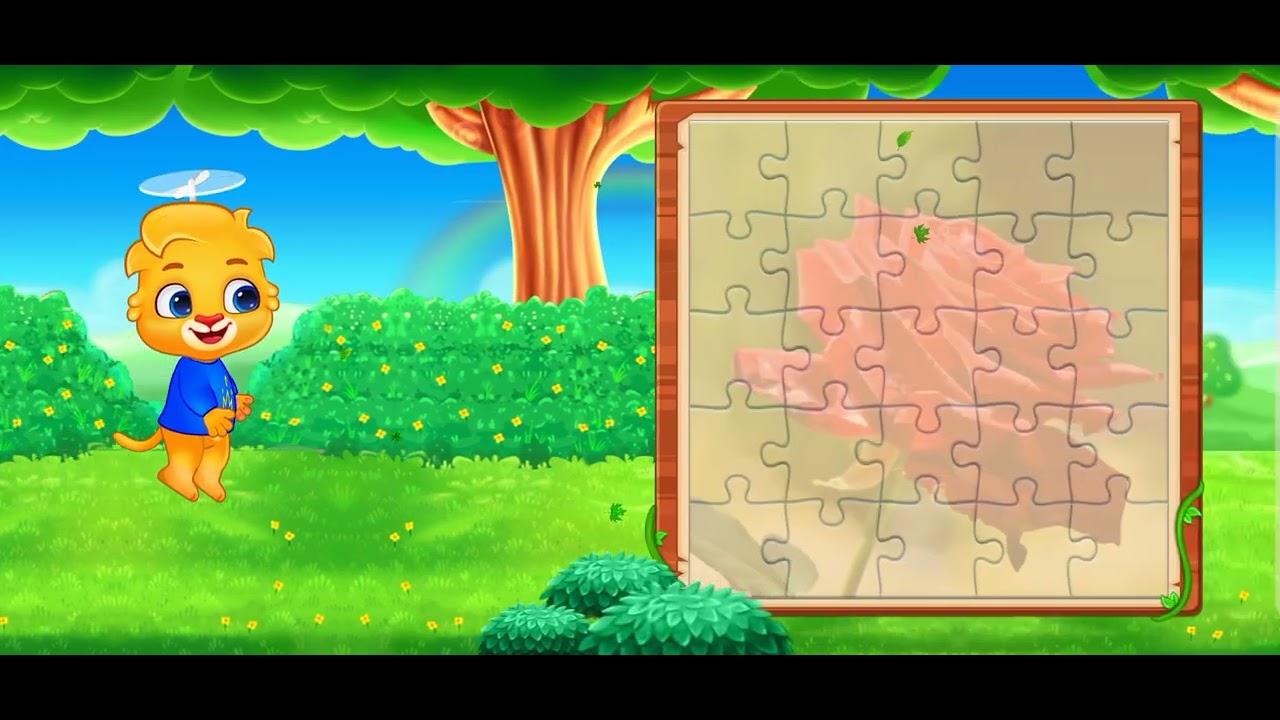 puzzle kids Lucas and friends,nature puzzle - YouTube