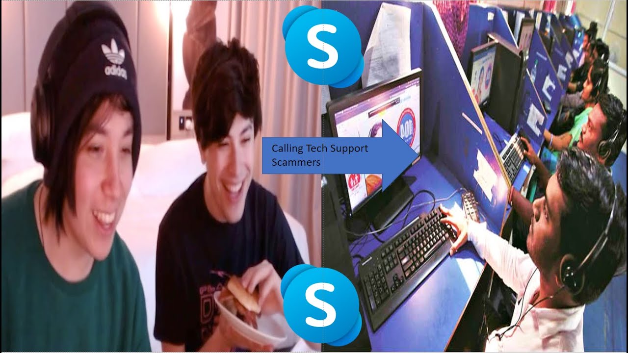 Quackity and George are calling to Indian Tech Support Scammers during ...