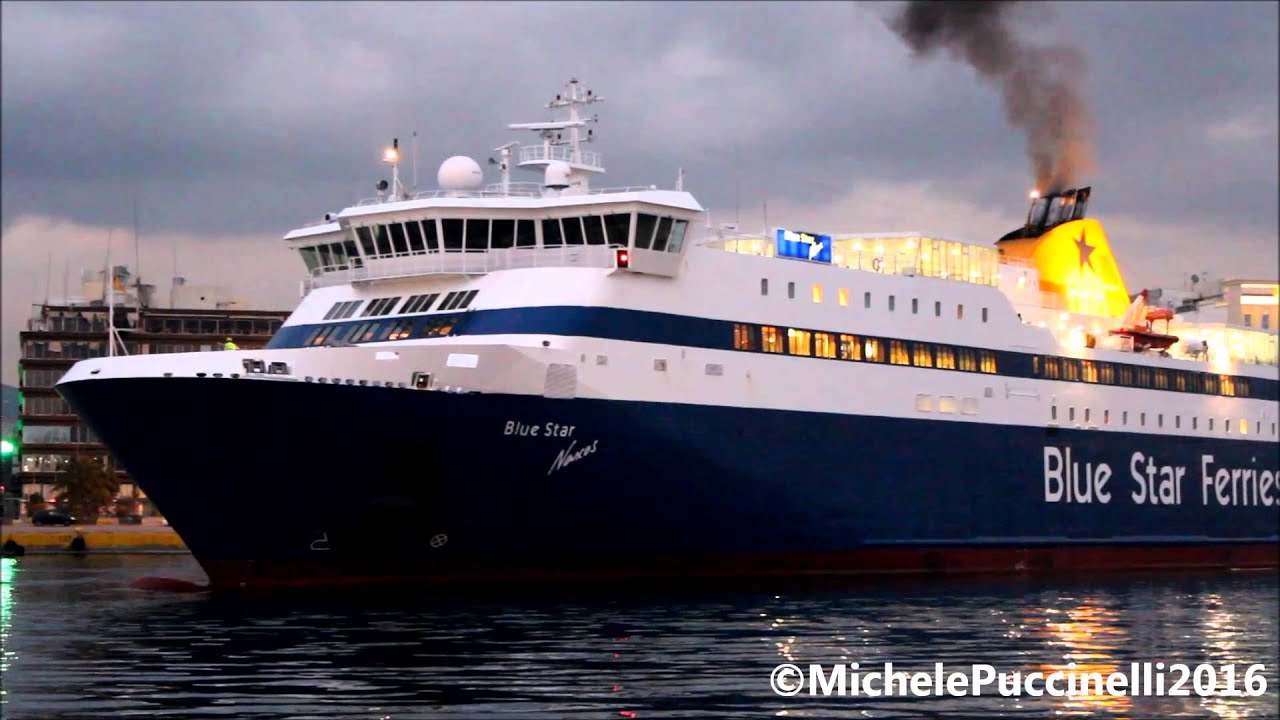 BLUE STAR NAXOS - Piraeus - YouTube