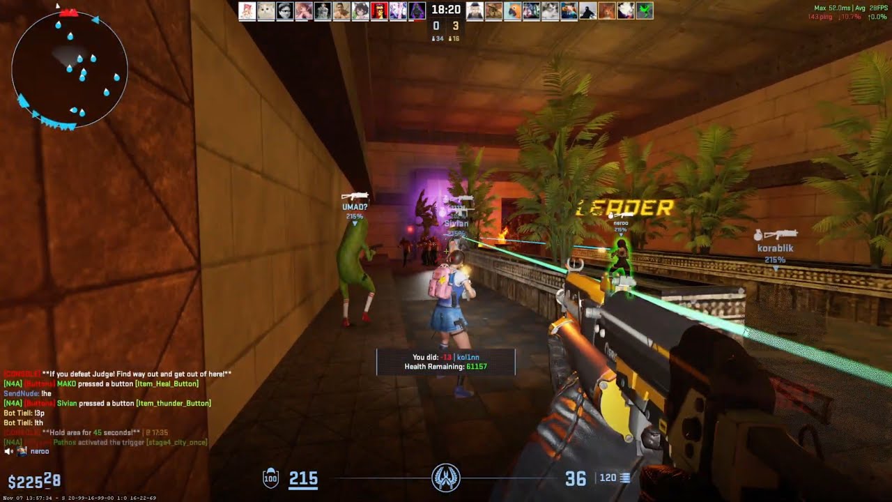Super Sick Legends first time trying CS2 ze_stilshrine_of_miriam Stage ...