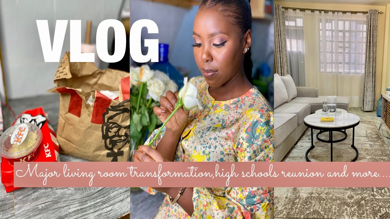 Living room transformation loading || high school reunion|| Carlie ...