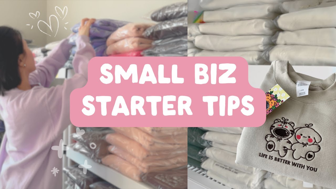 5 tips i wish i knew before starting my small business | clothing brand ...