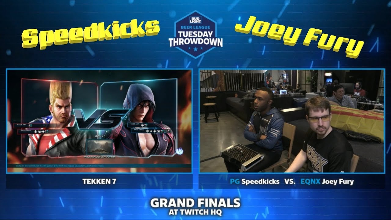 Joey Fury vs Speedkicks Tuesday Throwdown - YouTube