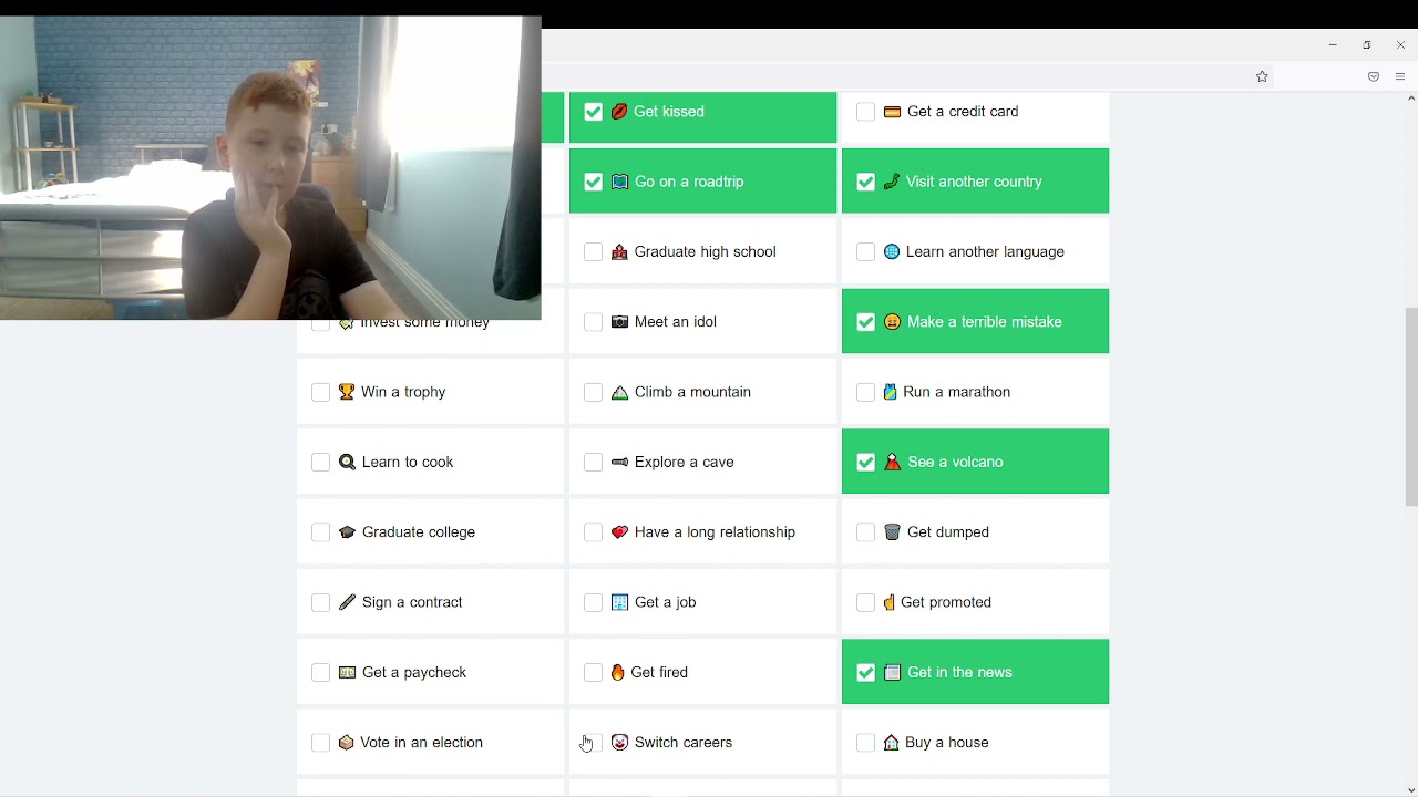 Completing my life checklist! Neal.fun - YouTube