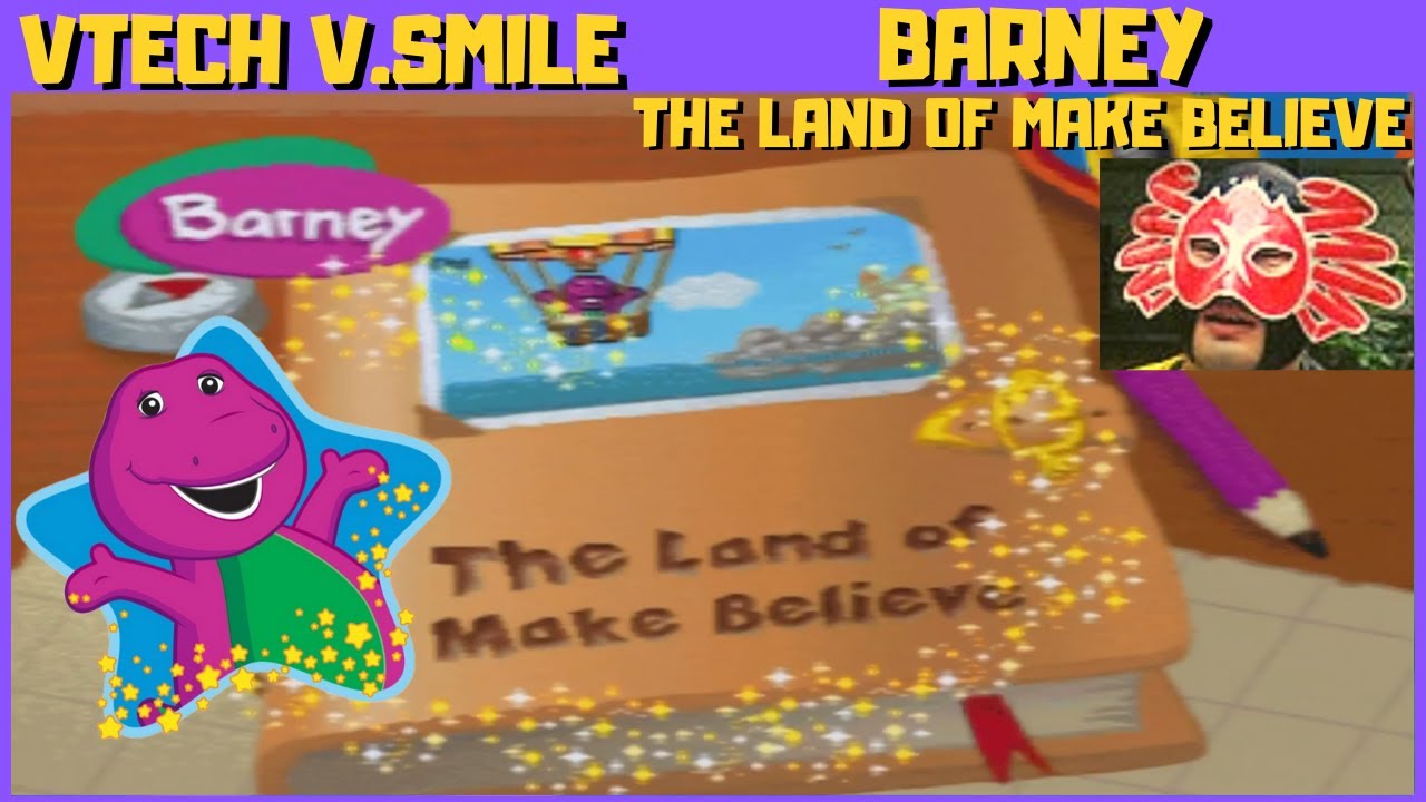 Barney The Land of Make Believe (VTech V.Smile) Learning Adventure and ...