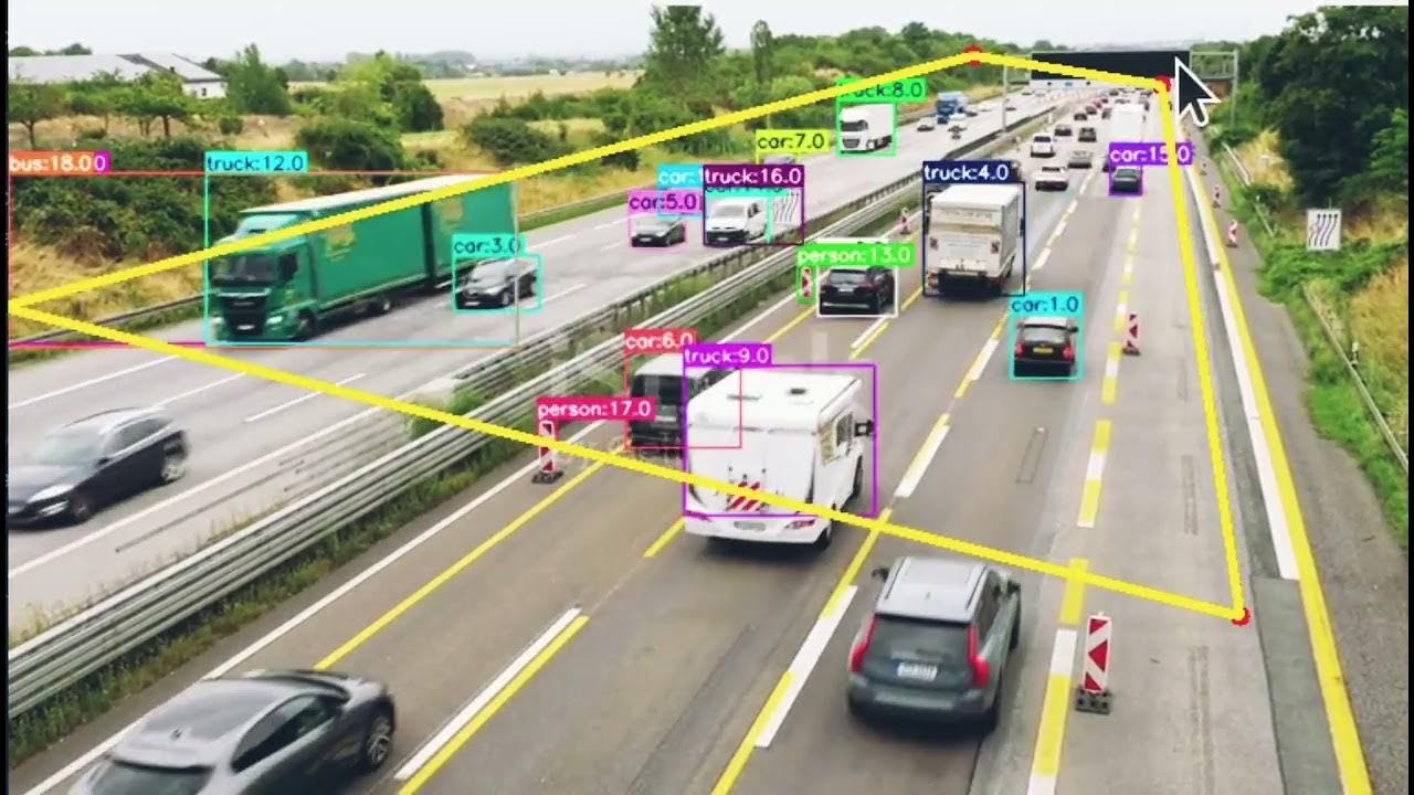 custom ROi with Opencv || TrackZone and Object Tracking #yolo11 #computervision #opencv - YouTube
