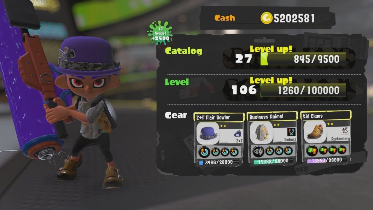 Splatoon 3 - Splat Zones - Reaching Level 106 - YouTube