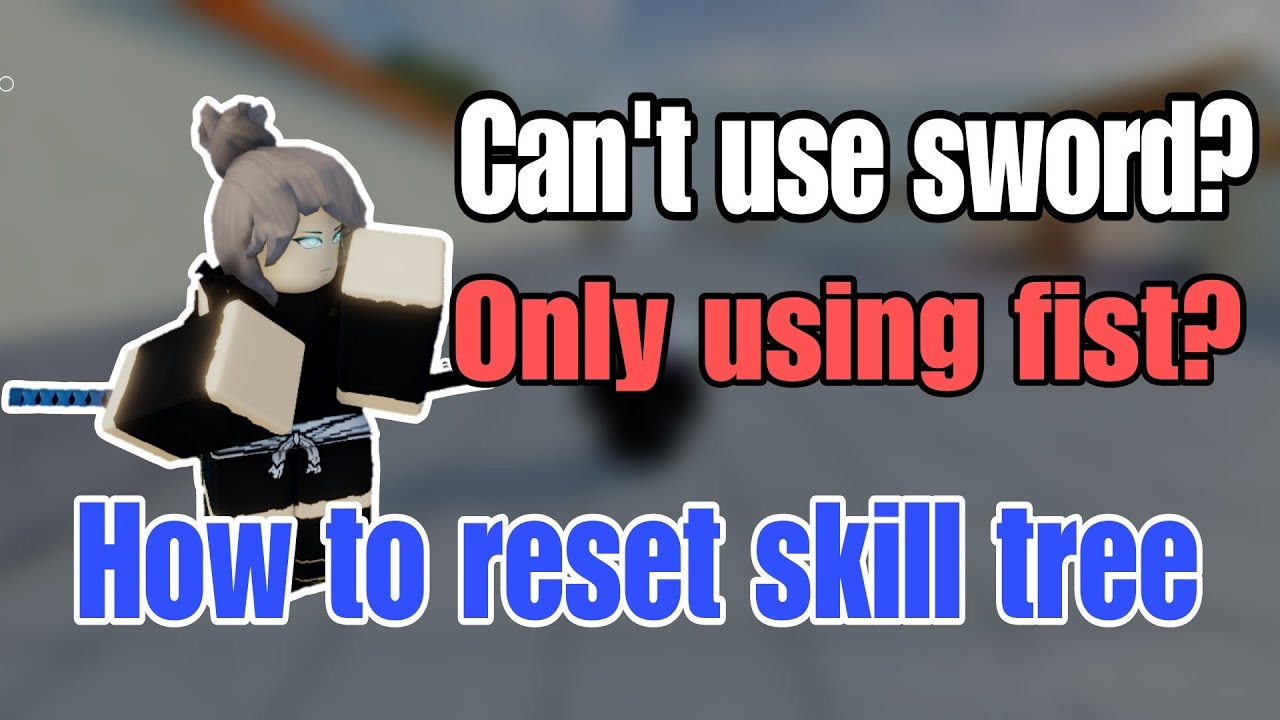 fix can't equip sword, only equip fist [Type Soul] - YouTube