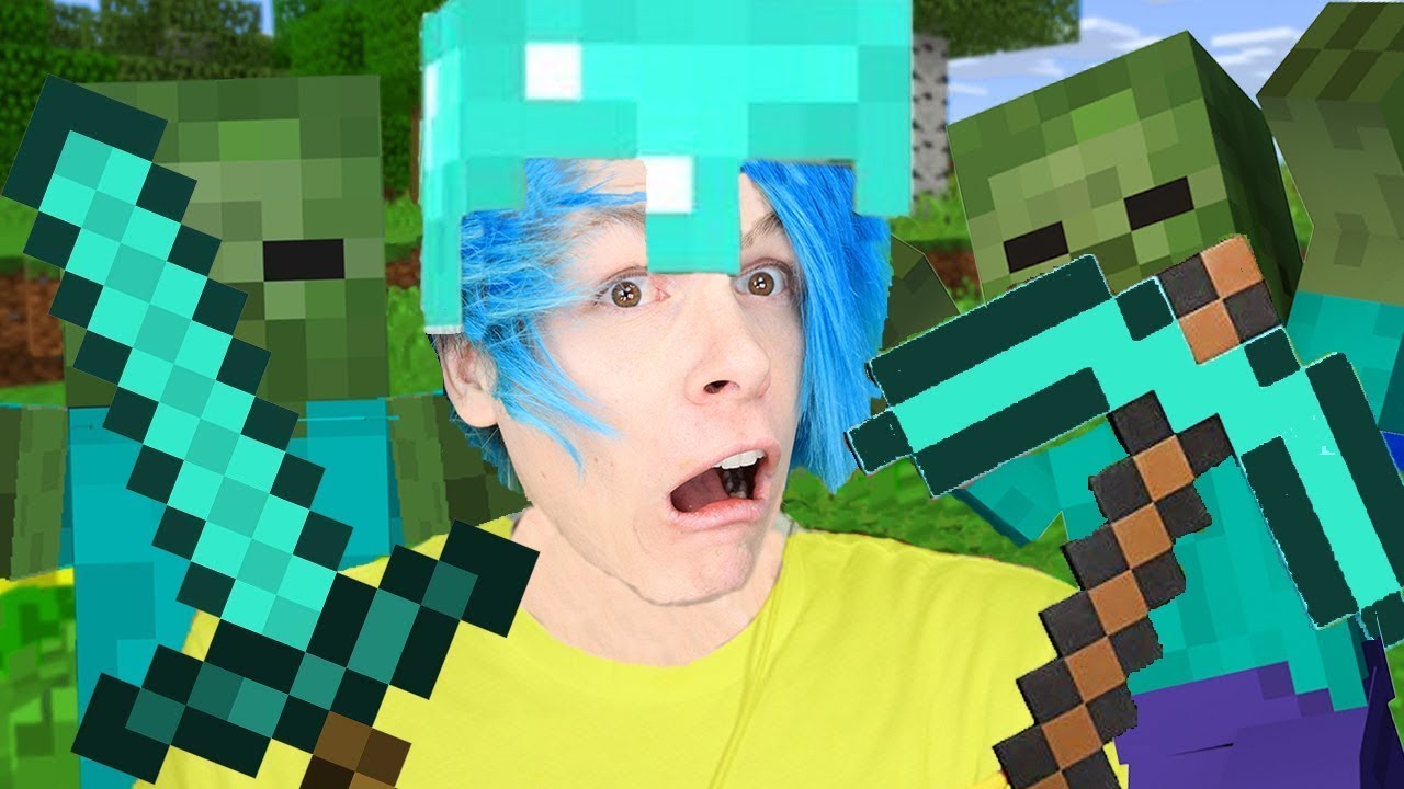 Robby tries Minecraft and Roblox FOR THE FIRST TIME - YouTube