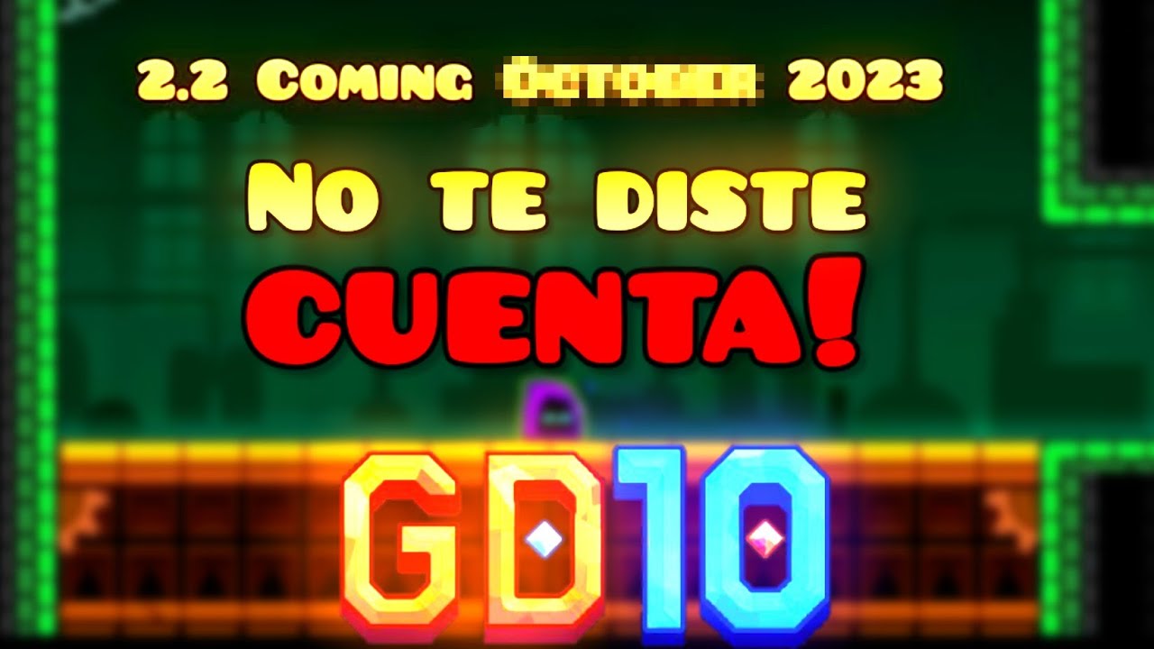 Análisis y resumen del video del 10° aniversario de GEOMETRY DASH 🔍 # ...