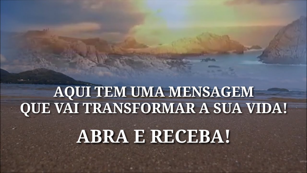 Aqui Tem Uma Mensagem Pra Você Abra e Receba! - YouTube