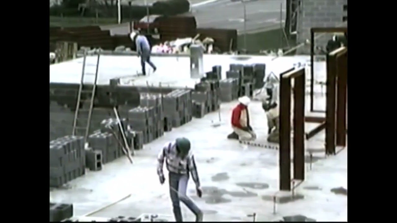 construction of Wampler Hall JMU April 1993 James Madison University ...