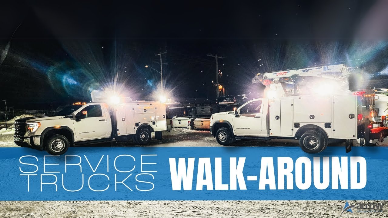 GMC Sierra 3500HD Service Trucks | 1-Minute Walk-Around Tour | 9 Series ...