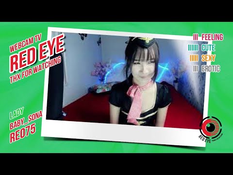 Sexy cam girl RE075 cute air hostess