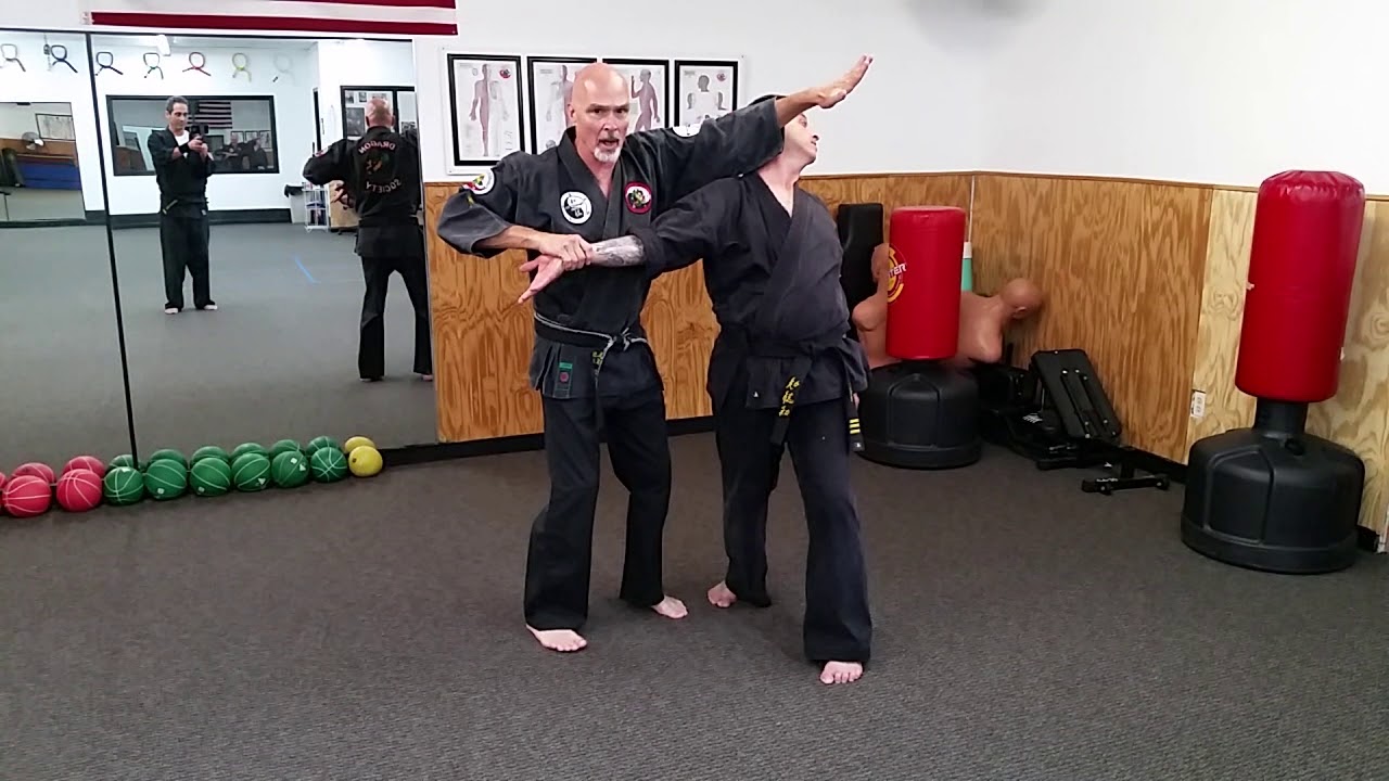 Practical Hapkido cross wrist grab number 4 - YouTube