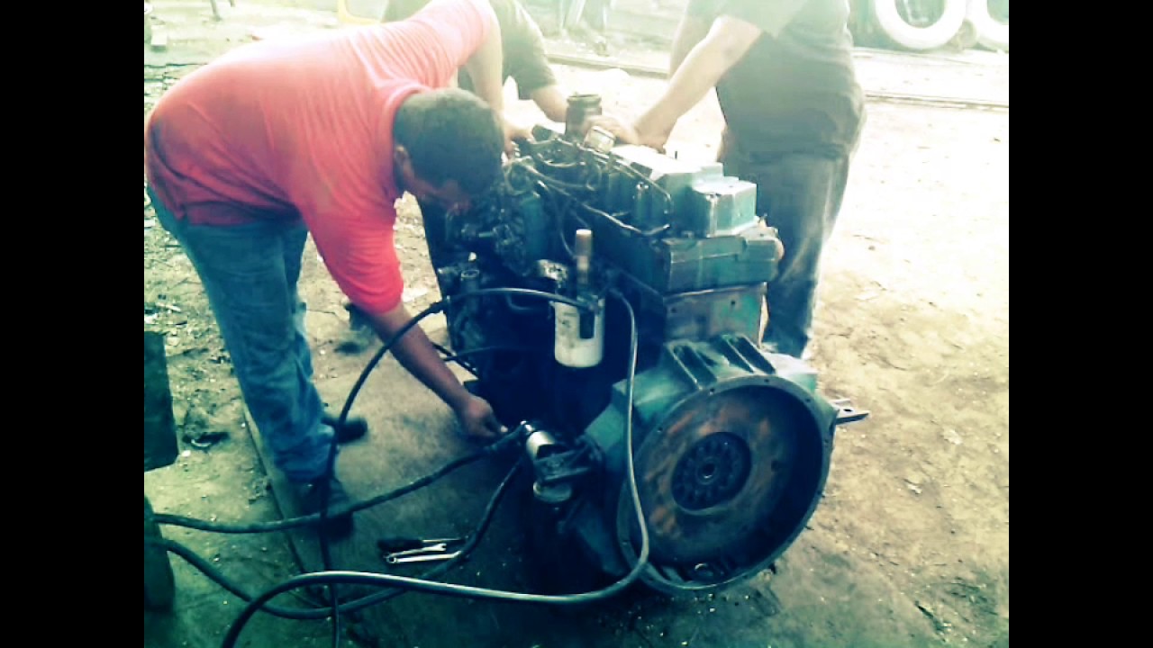 Motor 466 no electrónico modelo nuevo - YouTube