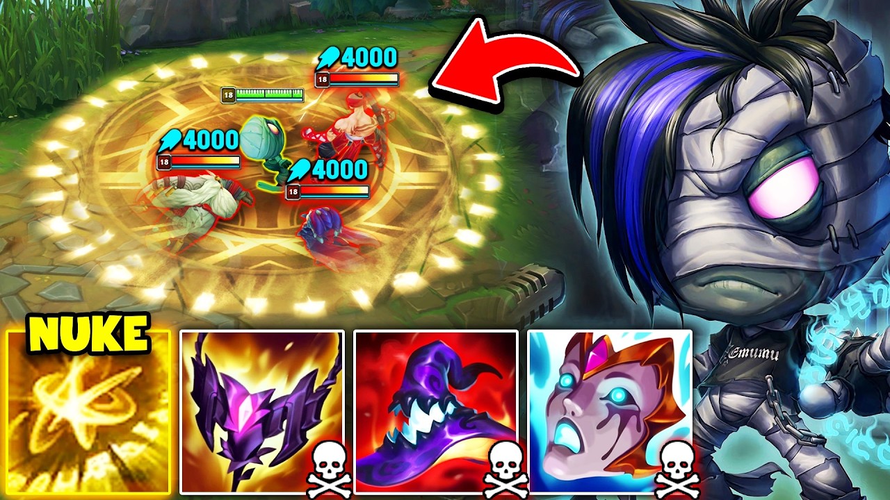 The most EXPLOSIVE ap Amumu build I've ever created... (TACTICAL NUKE ...