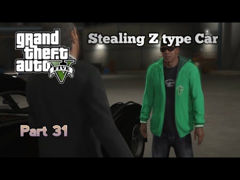 Stealing the Z type car GTA V gameplay part 31 - YouTube