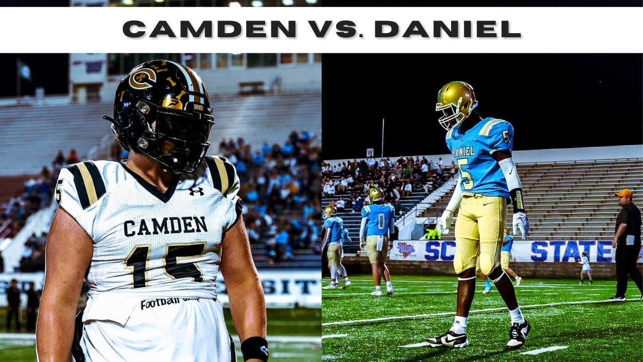 BEST HIGH SCHOOL GAME EVER?! | Camden vs. Daniel | 3A South Carolina ...