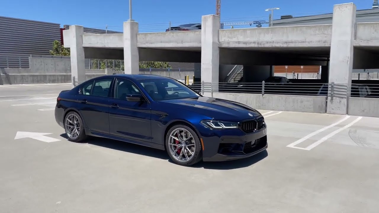 2022 Bmw M5 Carlo Blue