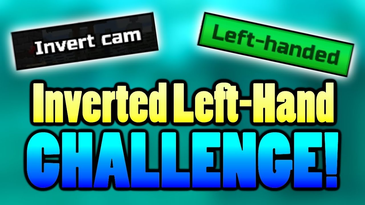 INVERTED CAMERA + LEFT-HANDED CONTROLS = A NIGHTMARE! (Pixel Gun 3D ...