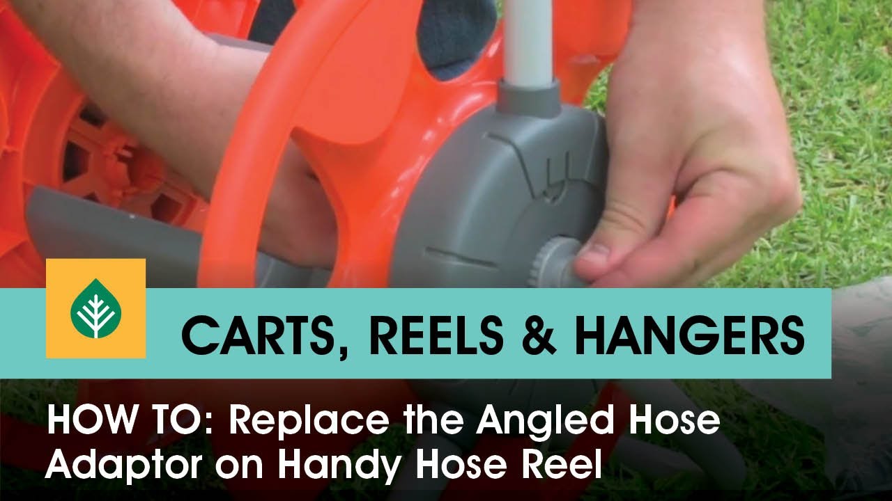 How to: Replace a part of the Handy Hose Reel - YouTube