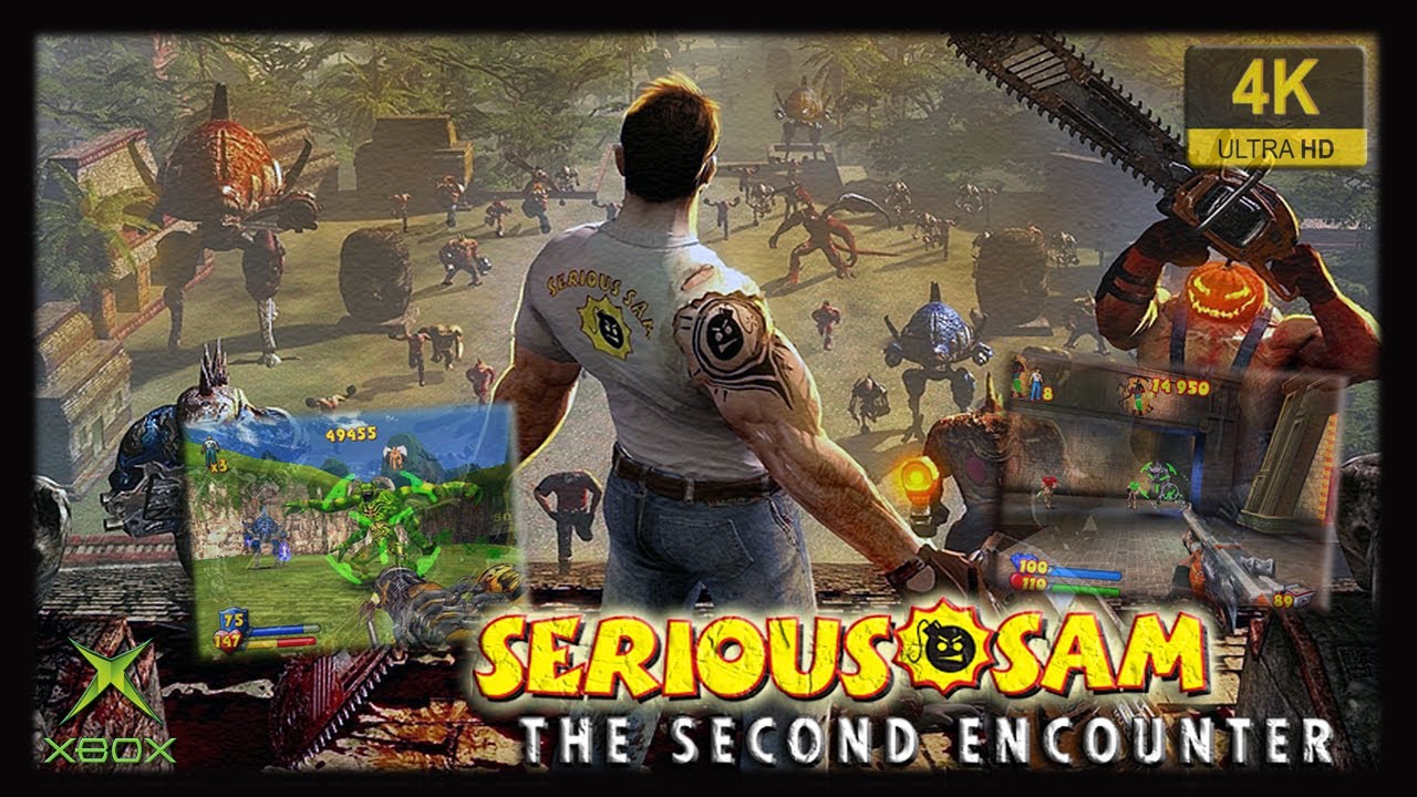 Serious Sam: The Second Encounter | 4K60ᶠᵖˢ | Longplay (Xbox Original ...