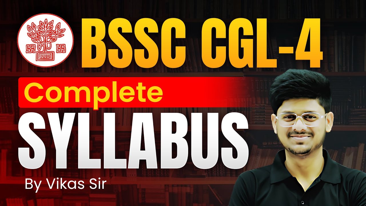 BSSC CGL 4 Syllabus 2025 | Bihar CGL 4 Complete Syllabus 2025 | Bihar ...