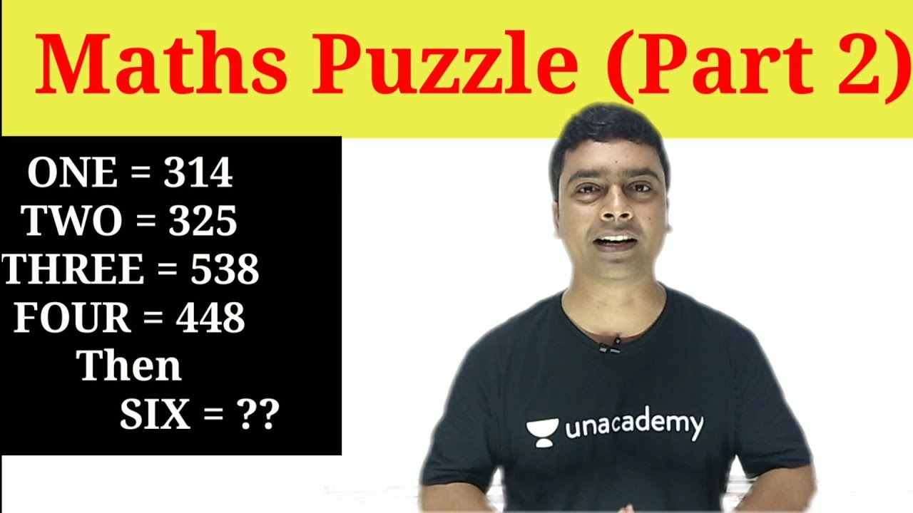Maths Puzzle (Part 2 ) | how to solve maths puzzle | maths puzzle by ...