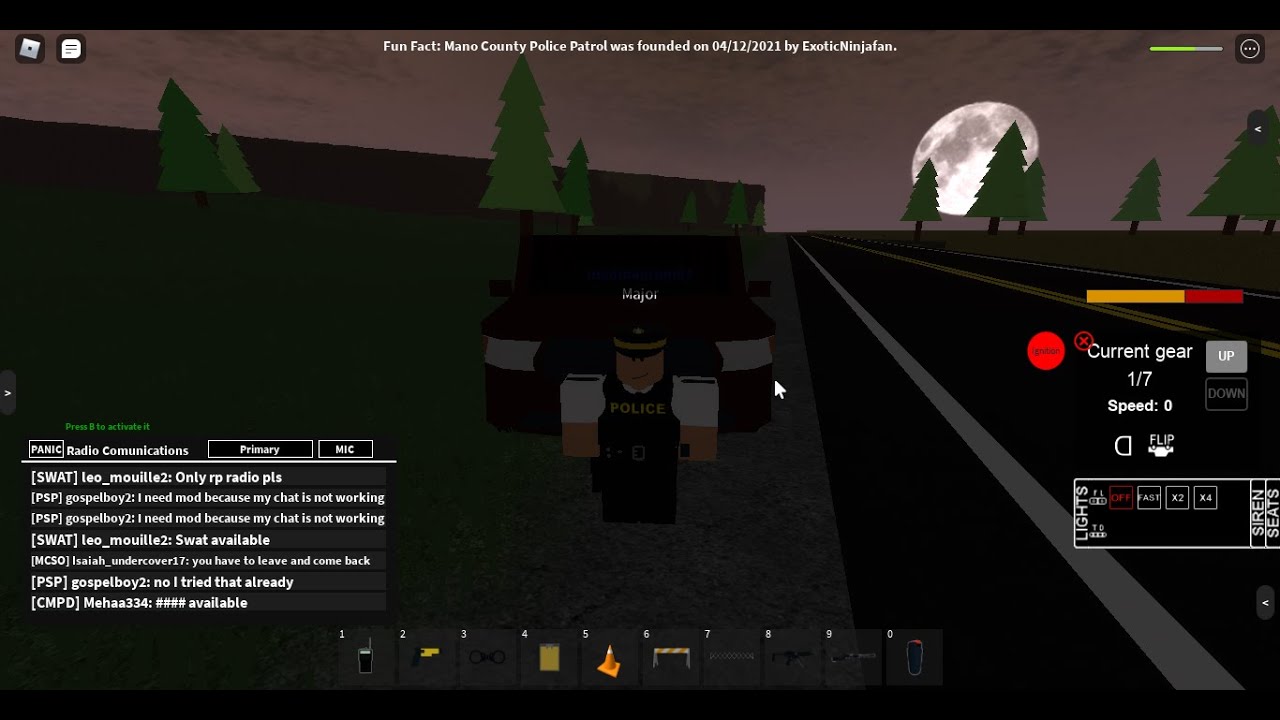 Roblox | Mano County | MCPD | Major | Dodge Durango Unmarked. - YouTube